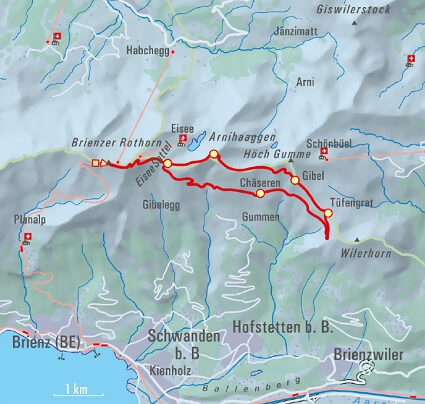 Brienzer Rothorn: Rundtour wandern | A.Vogel